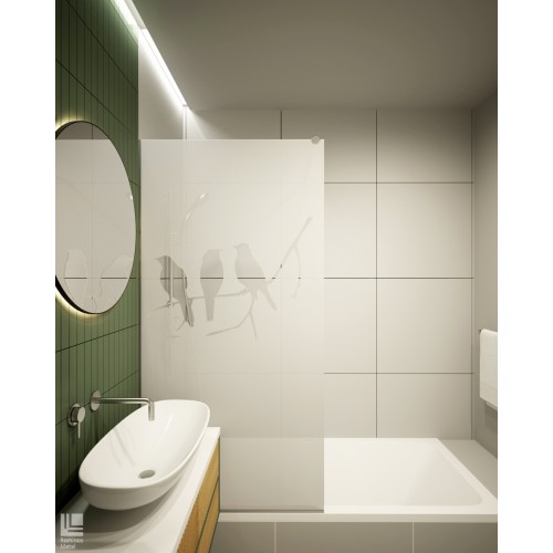 PARAVAN CADA SABLAT CU MODEL 50X140 CM